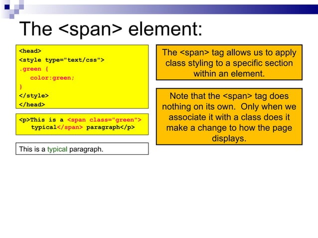 4.2 css classes | PPT 4.2 css classes | PPT