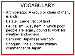 4 2 medieval japan | PPTX
