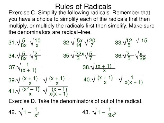 4 2 Rules Of Radicals 4-2-rules-of-radicals