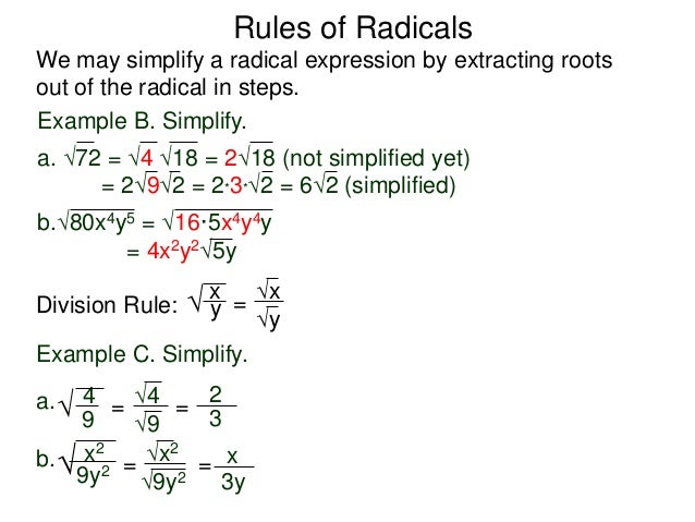 4 2 rules of radicals-x