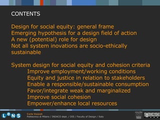 4.2 (System) Design For Social Equity | PPT
