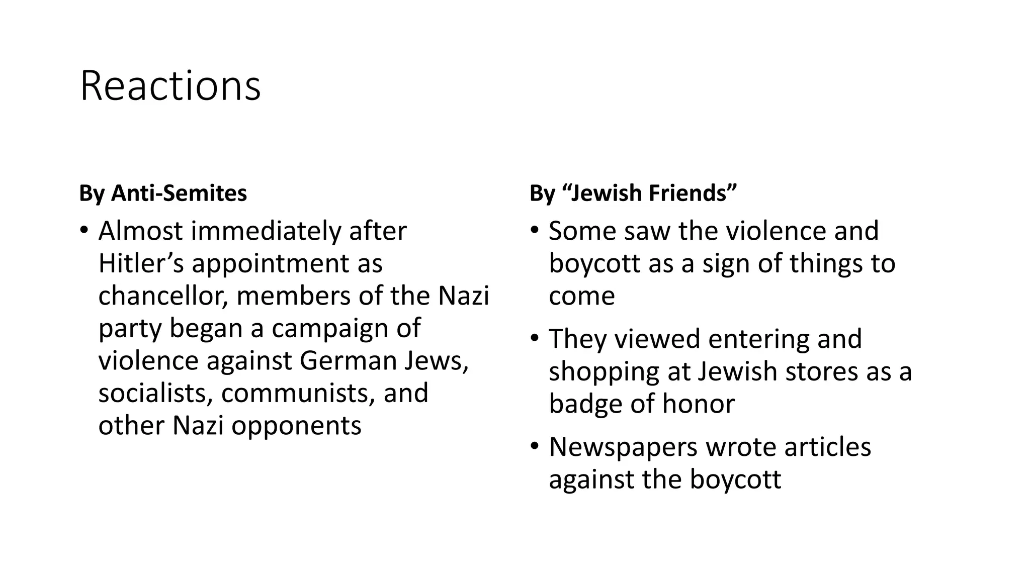 The Persecution Begins | PPTX
