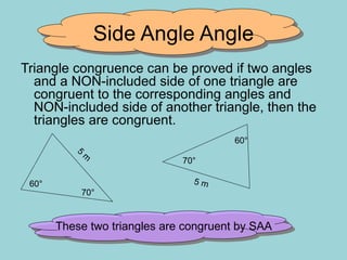 Review on Triangle Congruency | PPT