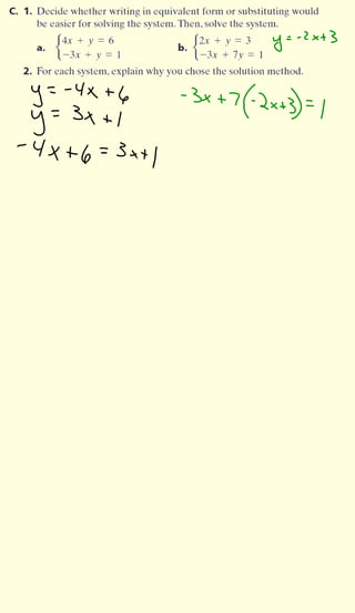 Shapes of Algebra Problem 4 2 Wrap Up | PPT