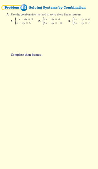 Shapes of Algebra Problem 4 2 Wrap Up | PPT