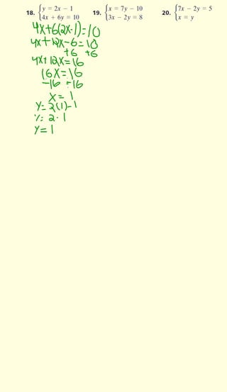 Shapes of Algebra Problem 4 2 Wrap Up | PPT