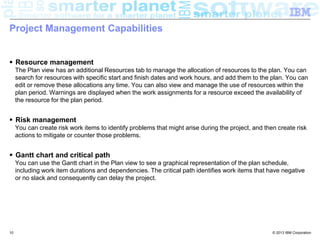 4.3.2013 Tool Demo - Traditional Development RTC Planning In Context ...