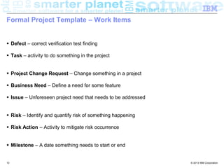 4.3.2013 Tool Demo - Traditional Development RTC Planning In Context ...