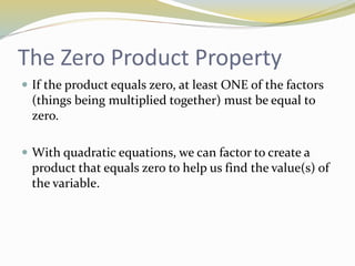 4.3.2 solve by factoring | PPTX