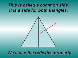 Reflexive Property Of Equality Triangle