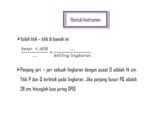 4 3-hub-sudut-pusat-pjg-busur-n-luas-juring | PPT