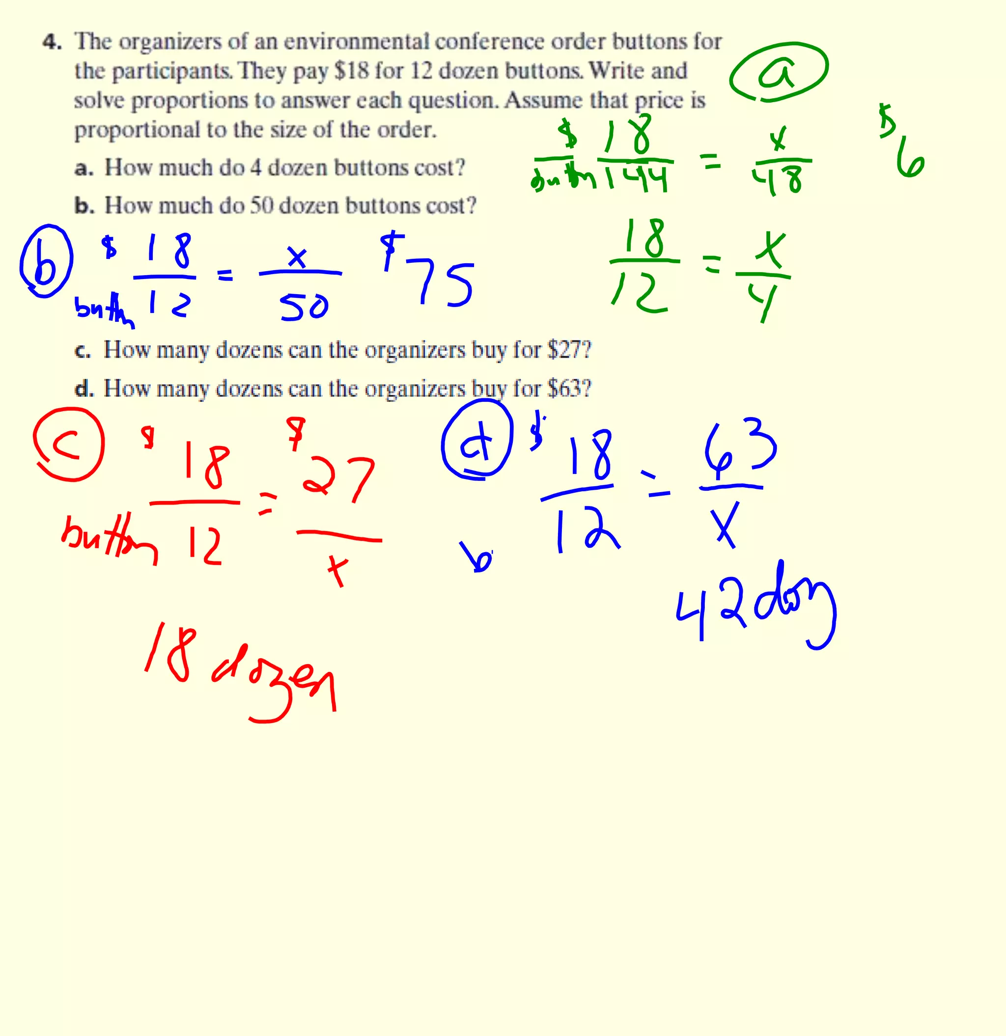 Comparing & Scaling Problem 4 3 Bt | PDF