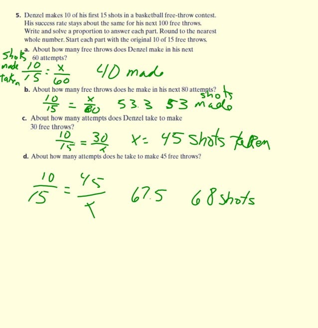 Comparing & Scaling Problem 4 3 Bt | PDF
