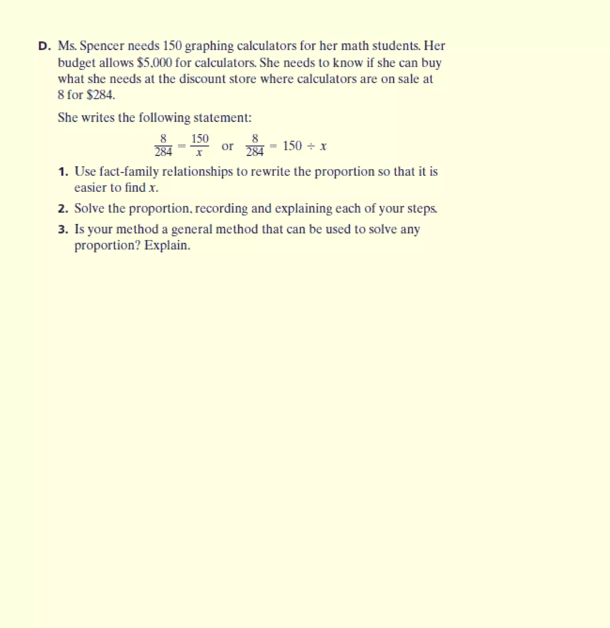 Comparing & Scaling Problem 4 3 Rr | PPT