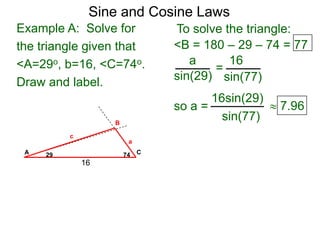 t2 sine and cosine law inverse trig-functions | PPTX