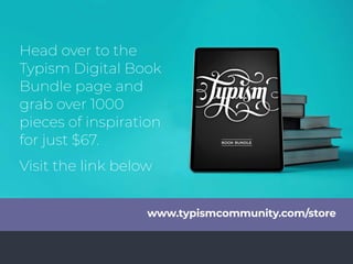 Typism Books: A great source of lettering inspiration | PDF