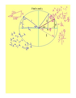 4 3 unit circle | PDF