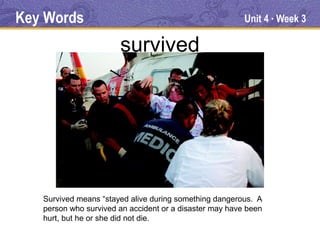 4.3 vocabulary words | PPT | First Aid | Injuries