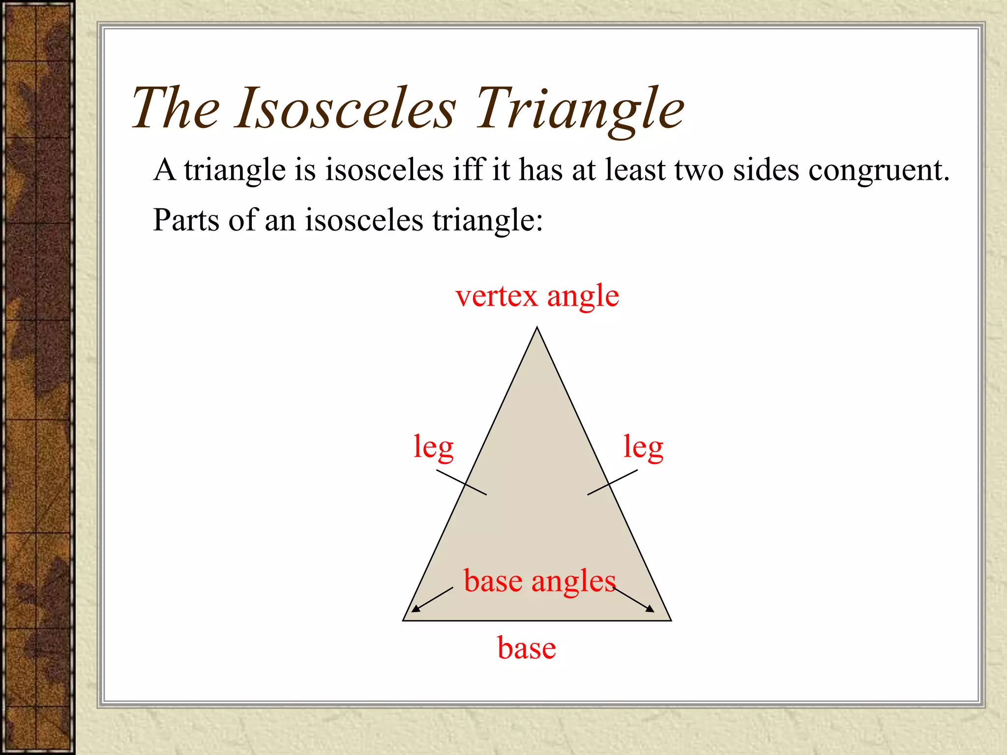 4 4 Isosceles Triangle | PPT