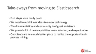 Infoventure presentation Elasticsearch meet up | PPT