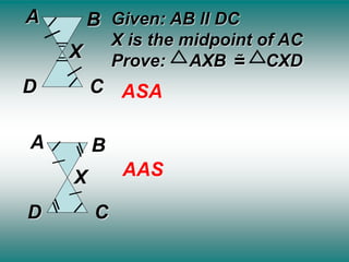 4-4, 4-5 Congruent Triangles.ppt