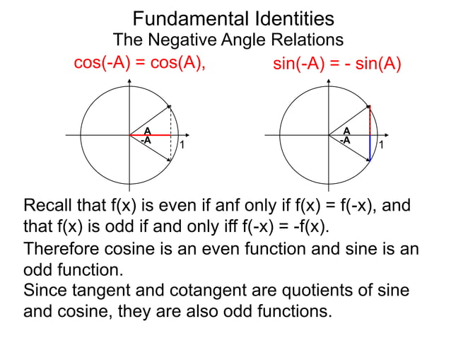 t3 analytic trigonometry and trig formulas | PPTX