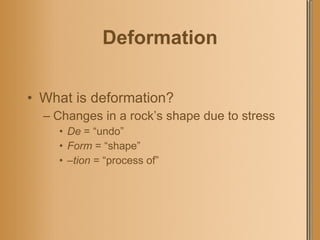 4 4 Deformation | PPT