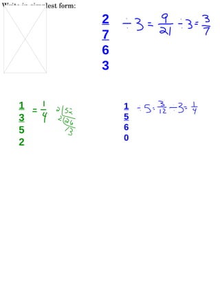 Simplifying Fractions | PPT
