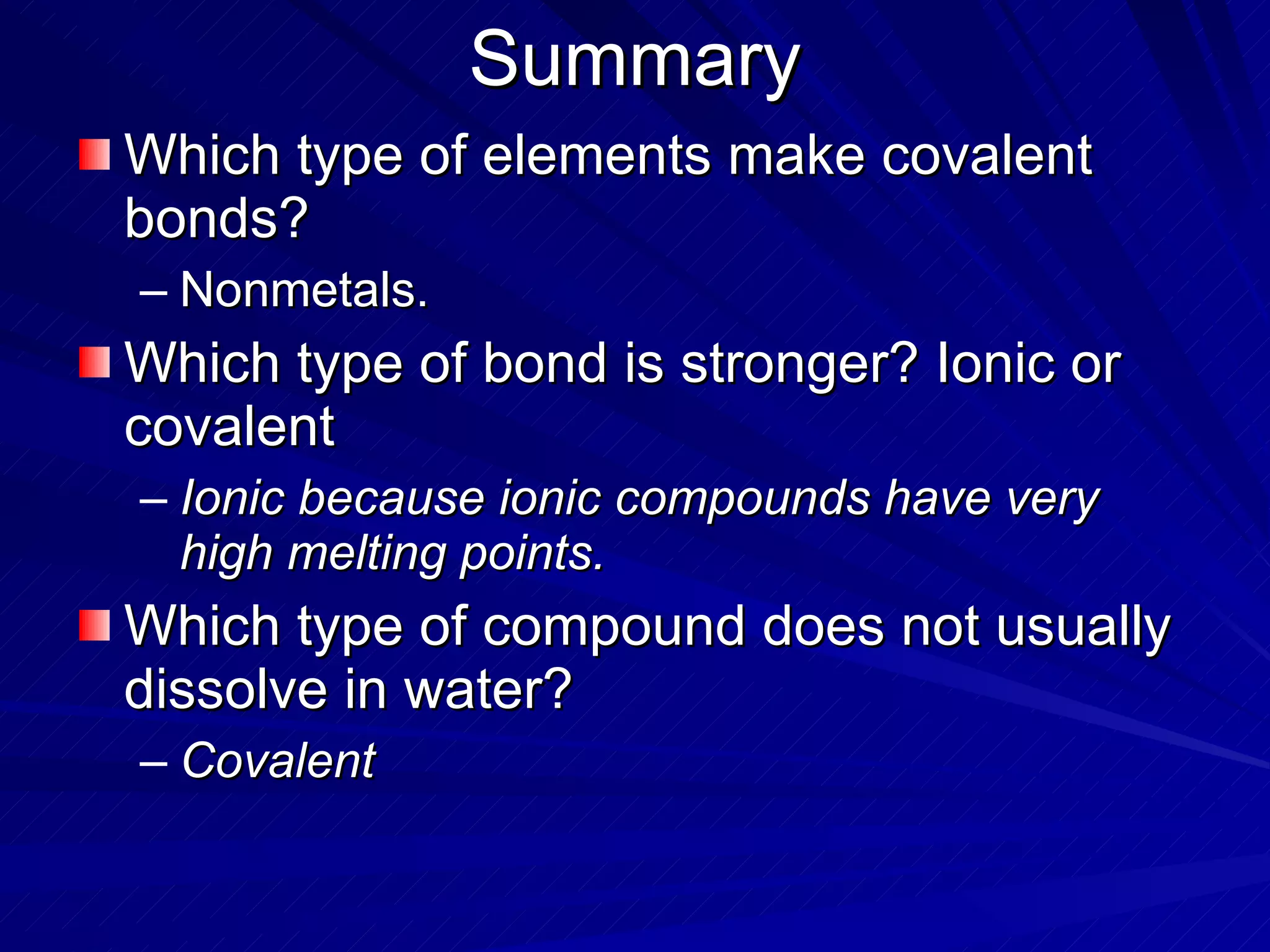 4-4 Ionic & Covalent Bonding | PPT