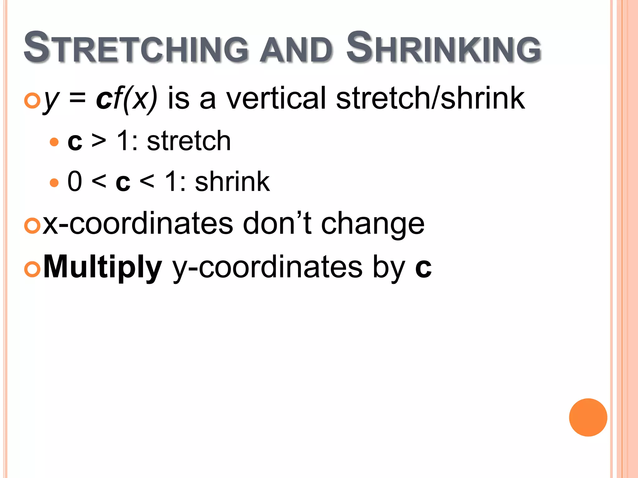 4 4 periodic functions; stretching and translating | PPTX