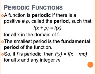 4 4 periodic functions; stretching and translating | PPTX