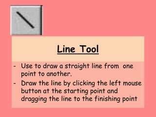 #4 4th ppt gr.1 microsoft paint editing and drawing tools | PPTX