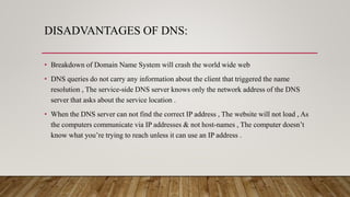 Name Services and Domain Name System | PPTX