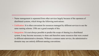 Name Services and Domain Name System | PPTX