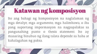 4-5 FILipino 3 ARALIN 6 KOMPOSISYON.pptx