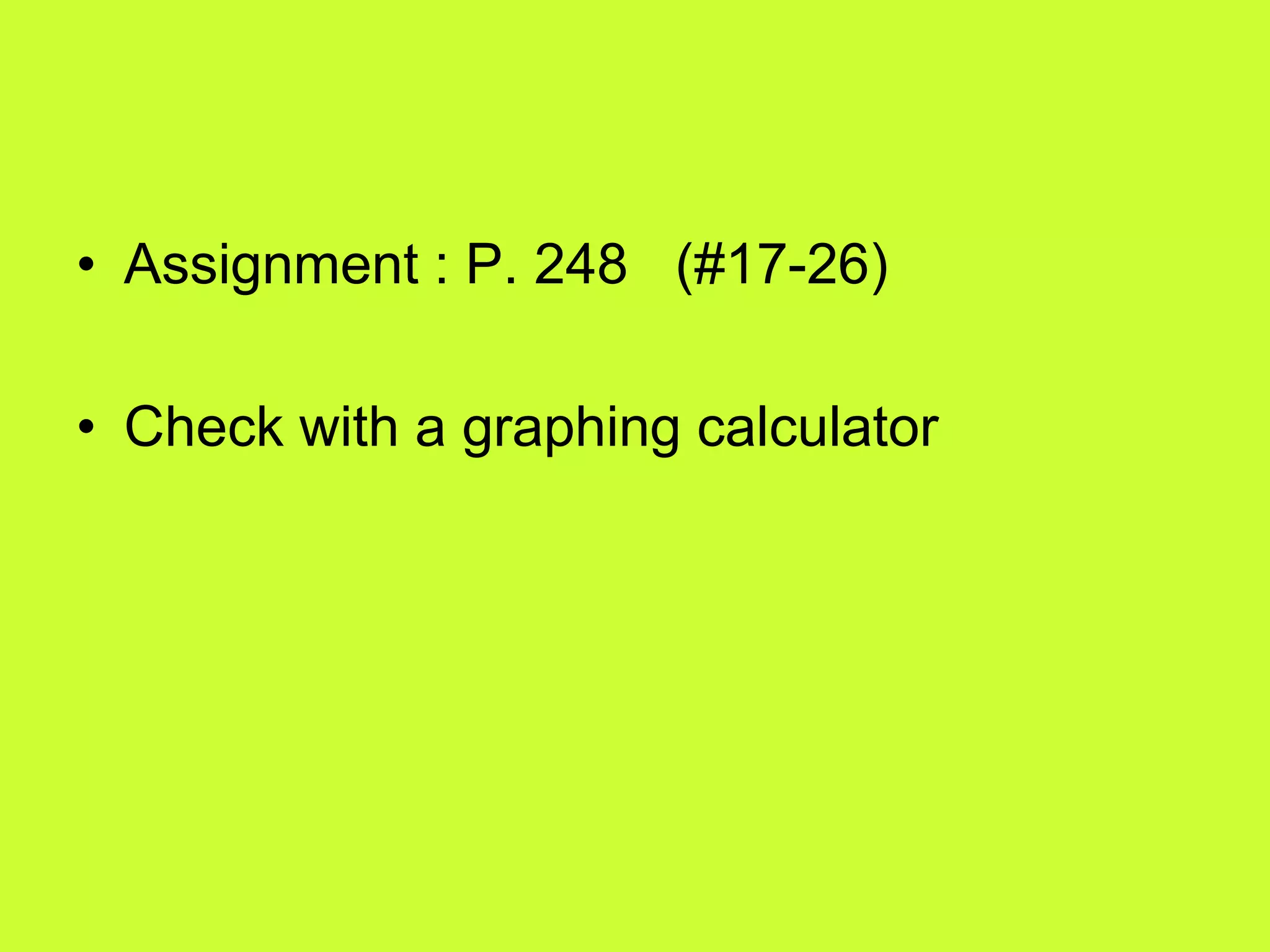 4.5 graph using slope int form - day 2 | PPTX | Physics | Science