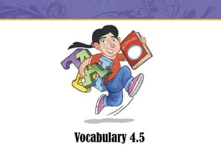 4.5 visual vocabulary cards | PPT