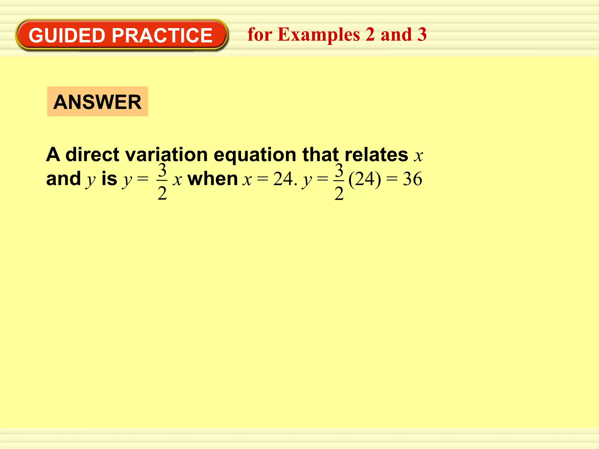 4.6 model direct variation day 2 | PPT