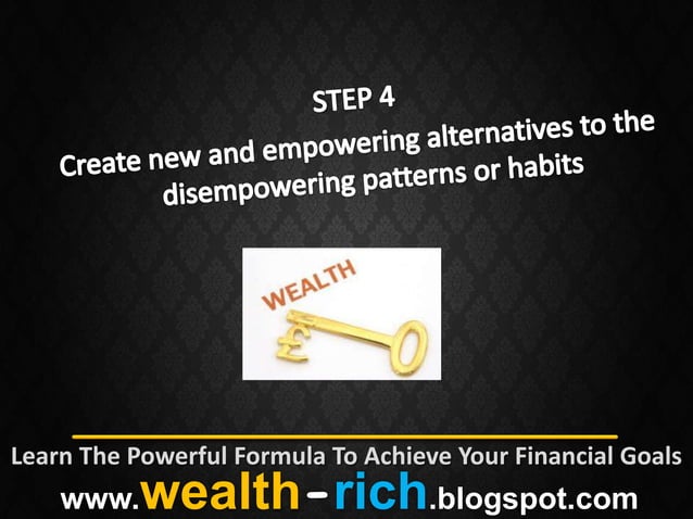 6 step secret to wealth creation | PPTX