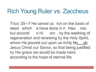 “Luke 19:10 - The Mission of the Son of ManThe Zeal of Zaccheus | PPT