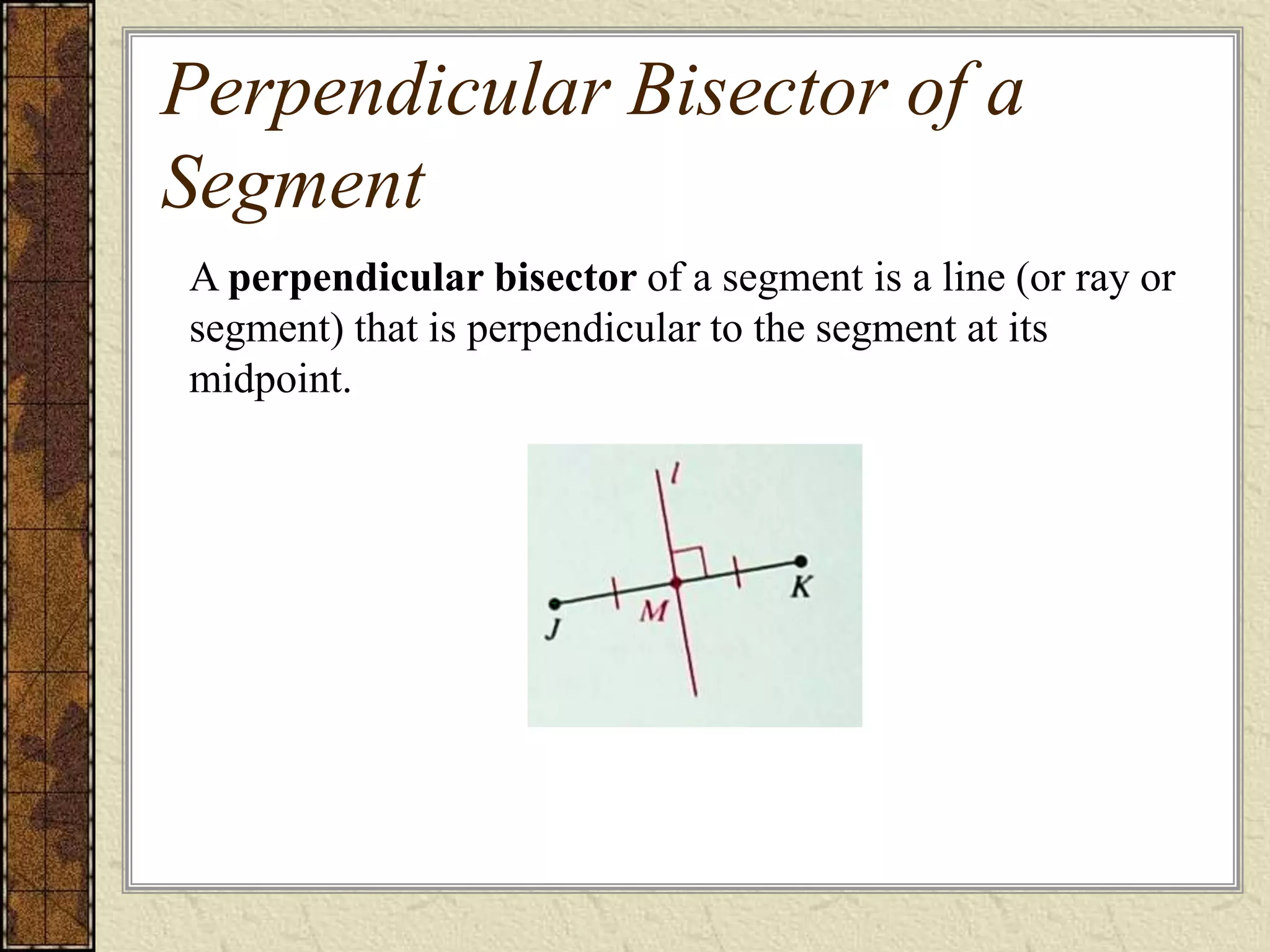 4 7 (1) Medians, Altitudes and Perpendicular Bisectors | PPTX