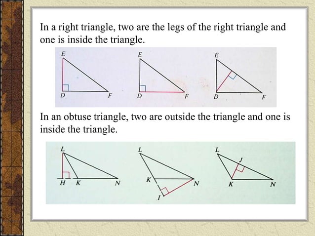 4 7 (1) Medians, Altitudes and Perpendicular Bisectors | PPTX