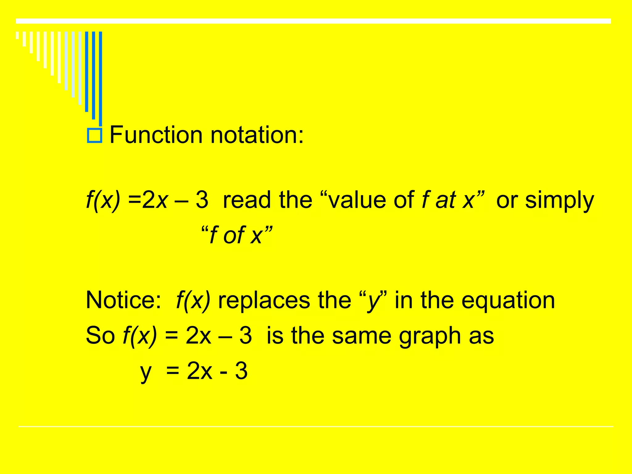 4.7 graph linear functions day 1 | PPTX