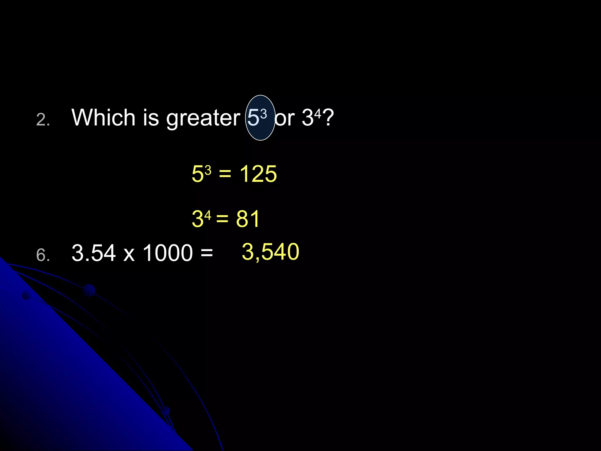 4.8 scientific notation big numbers - 1 | PPT | Physics | Science