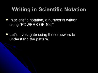 4.8 scientific notation big numbers - 1 | PPT | Physics | Science