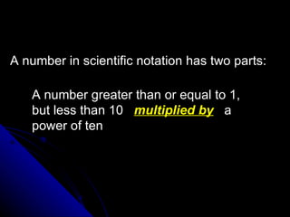 4.8 scientific notation small numbers - 1 | PPT