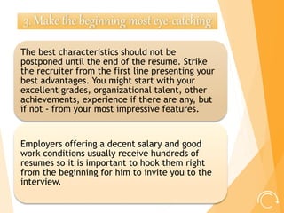 8 Simple Steps to Build a Resume When Still in School | PDF