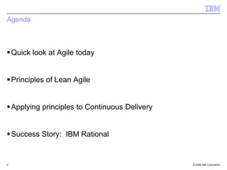 4.9.2013 Continuous Delivery - Extending Agile Development; A Lean Approach | PPT