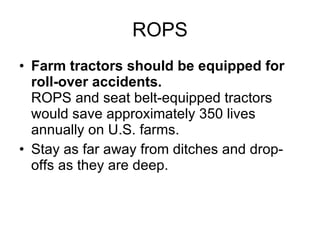 tractor safety | PPT