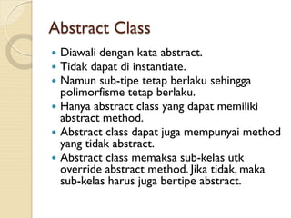 4 abstract class, interface | PPT | Free Download